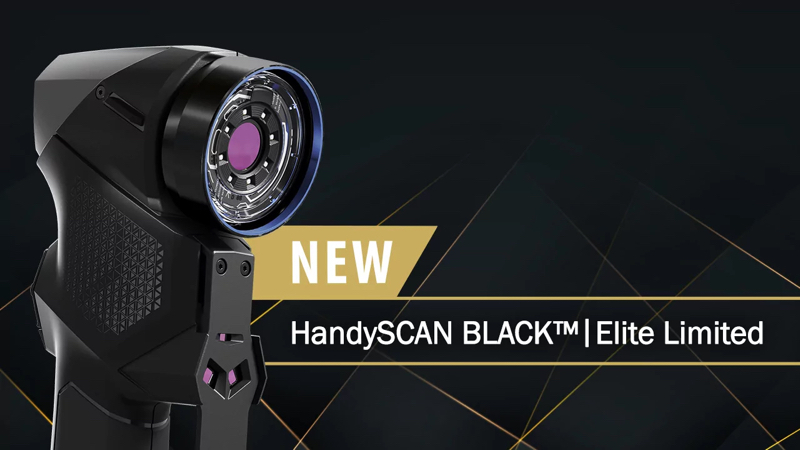 Creaform expands its HandySCAN 3D|BLACK series with the new HandySCAN ...