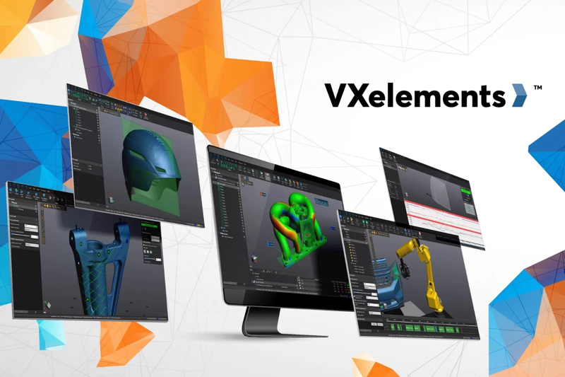 Creaform's new VXelements 10 software solutions feature new cloud licensing system and cutting ...