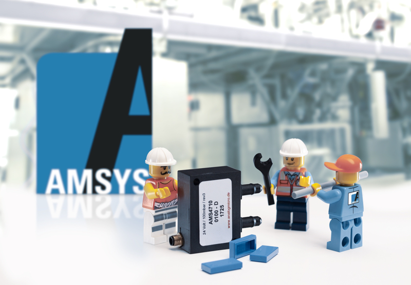 Amsys presents its new space-saving and versatile pressure transmitter ...