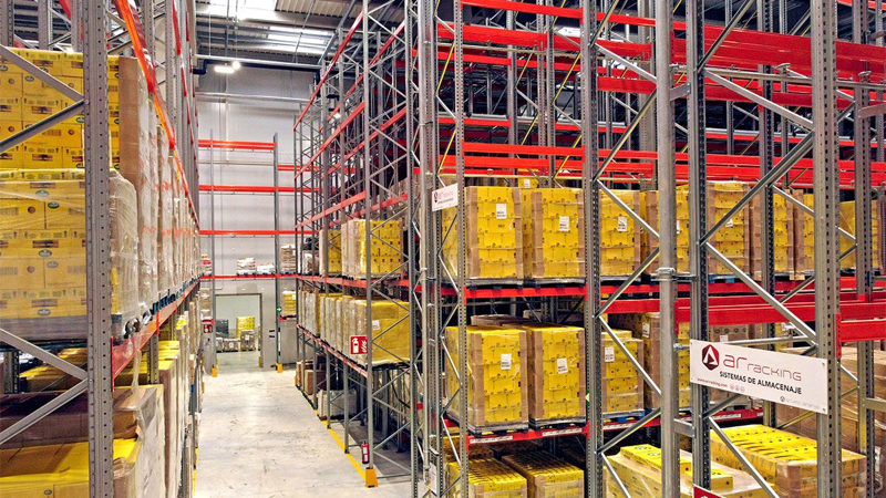 Choví selected AR Racking's storage solution for its new warehouse in ...