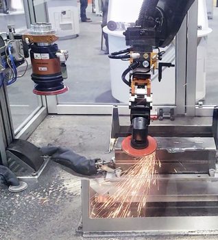 ATI demonstrated its latest industrial robotic solutions at Fabtech ...