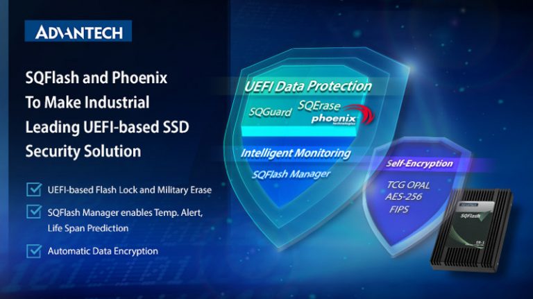 Advantech partners with Phoenix Technologies to develop SQErase software tool - EXPO21XX.com NEWS