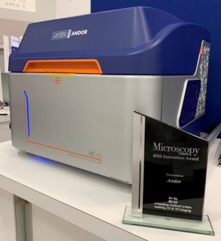 Andor's BC43 benchtop confocal microscope chosen for the 2022 Microscopy Today Innovation Awards ...