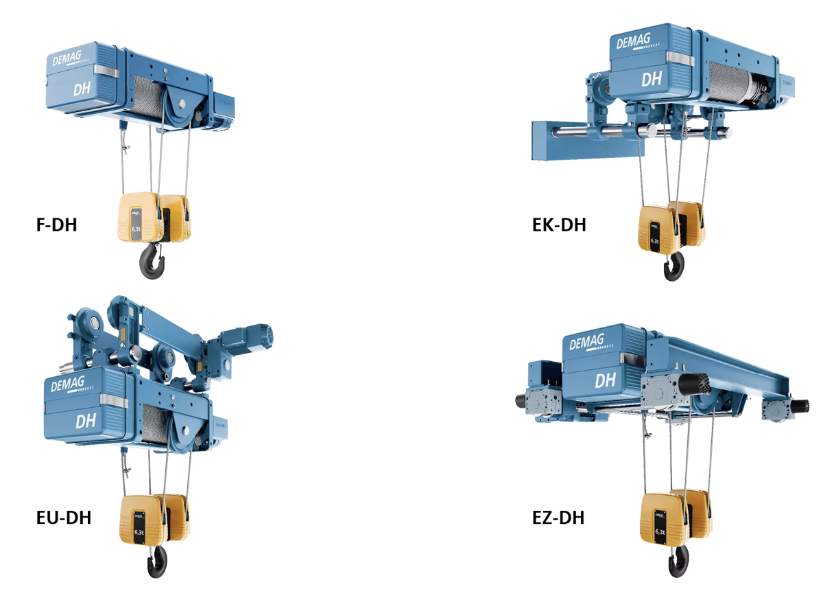 High-end lifting technology: Demag DH hoist unit relaunch - EXPO21XX.com NEWS