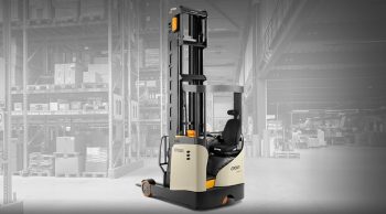 Crown's new ESR 1200 Series reach truck features extremely stable mast ...
