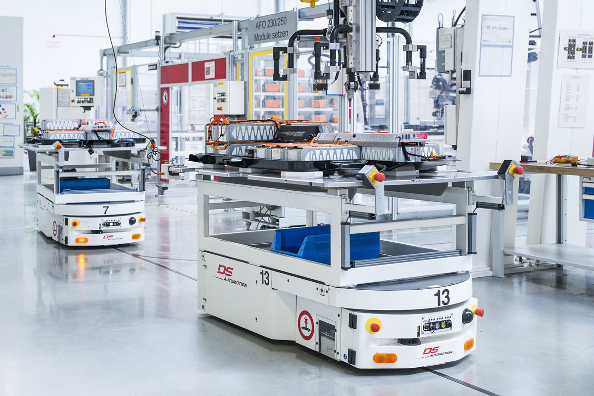 AGVs from DS AUTOMOTION provide disruptive production processes with ...