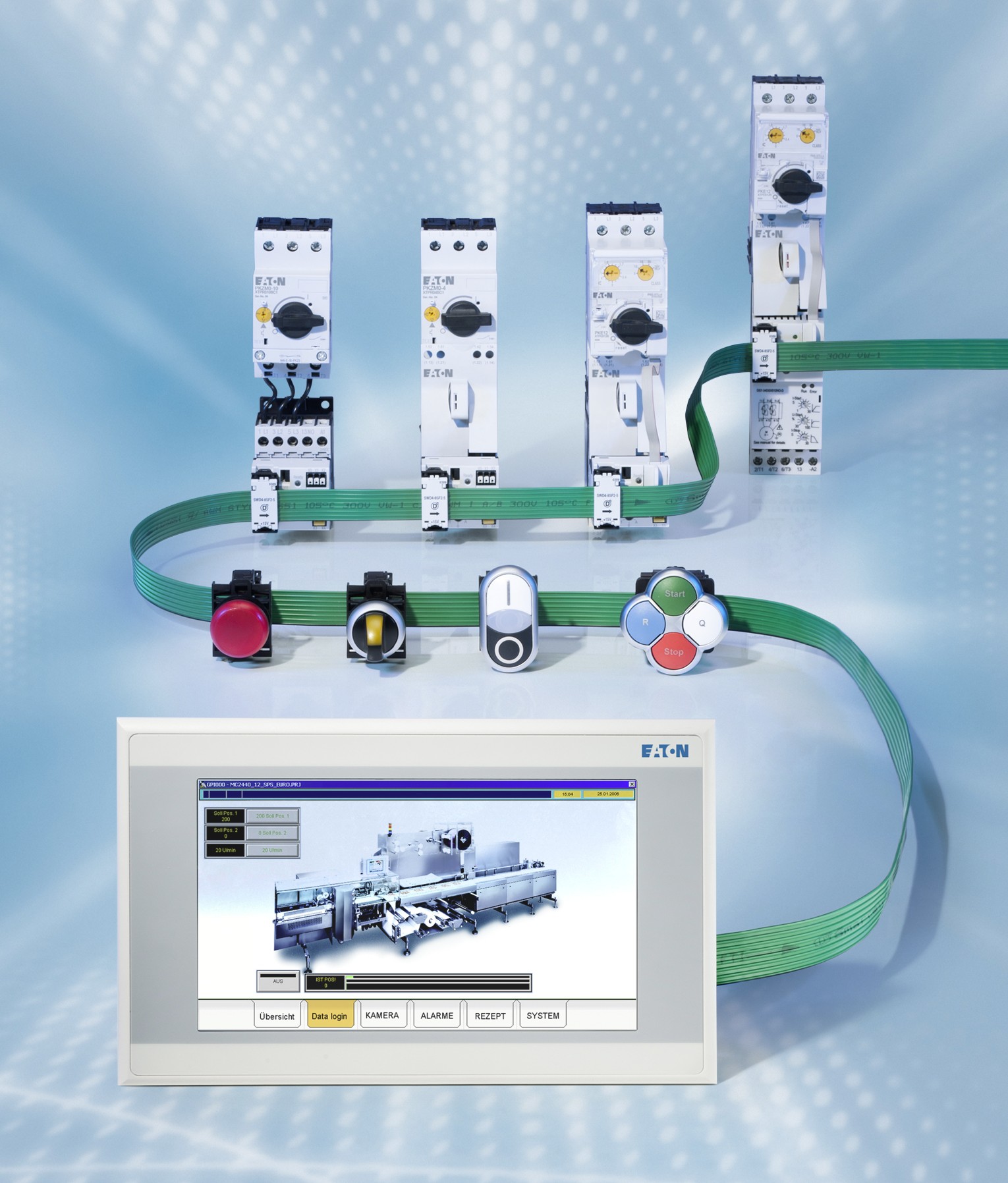 From Lean Connectivity to Lean Automation New Eaton HMI/PLCs Integrate SmartWire-DT Master ...