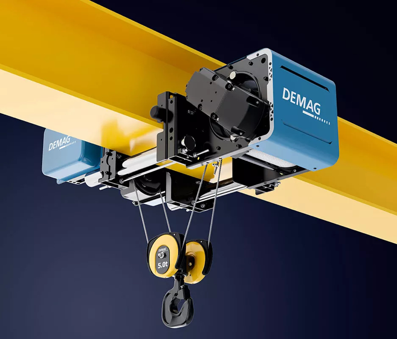 Demag introduces its new compact and versatile DVR rope hoist series ...