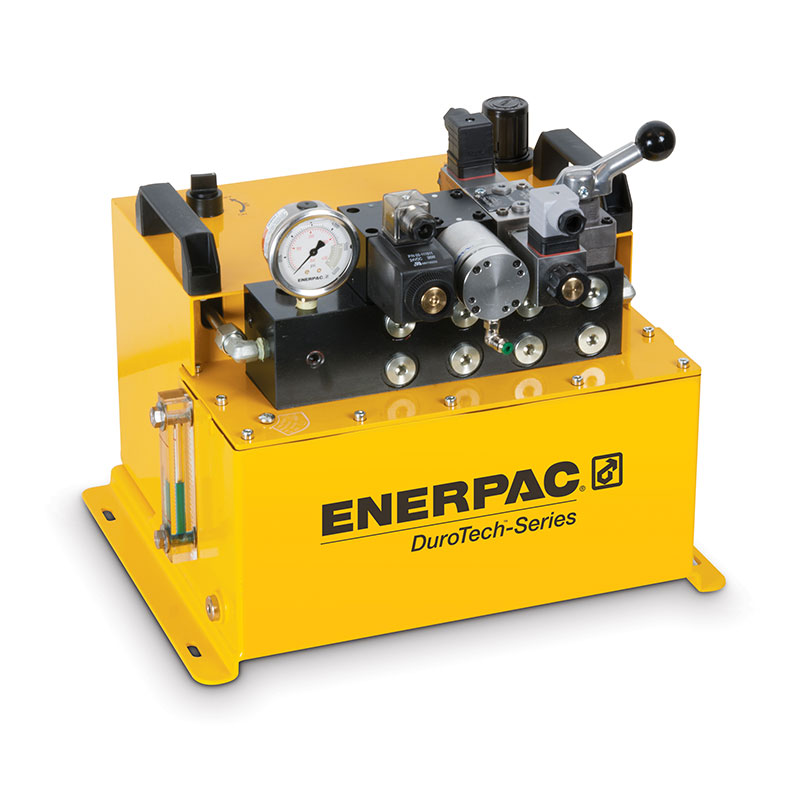 Enerpac presents its new DuroTech air-driven power unit offering ...