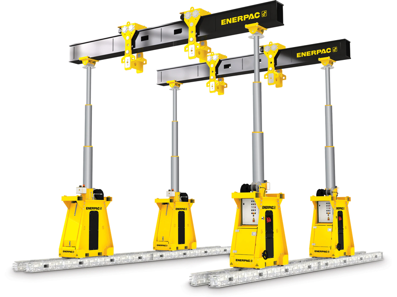 Enerpac's new SL400N narrow body gantry features compact form factor ...