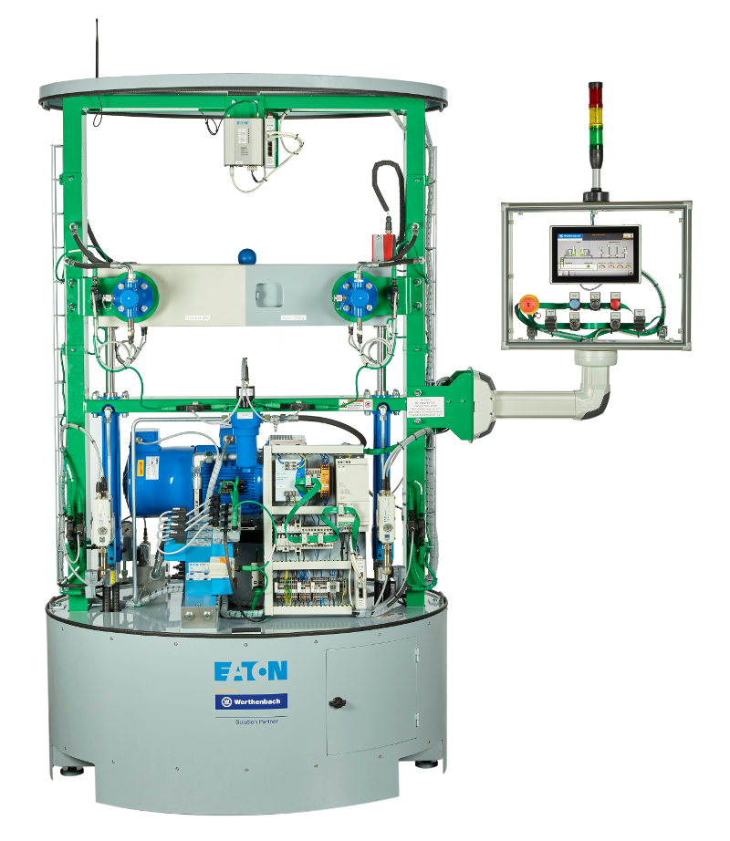 Eaton presents its new electro hydraulic precision control machine ...