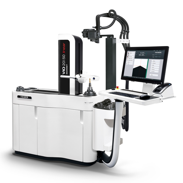 HAIMER exhibited its new Microset VIO linear toolshrink at EMO 2019 ...