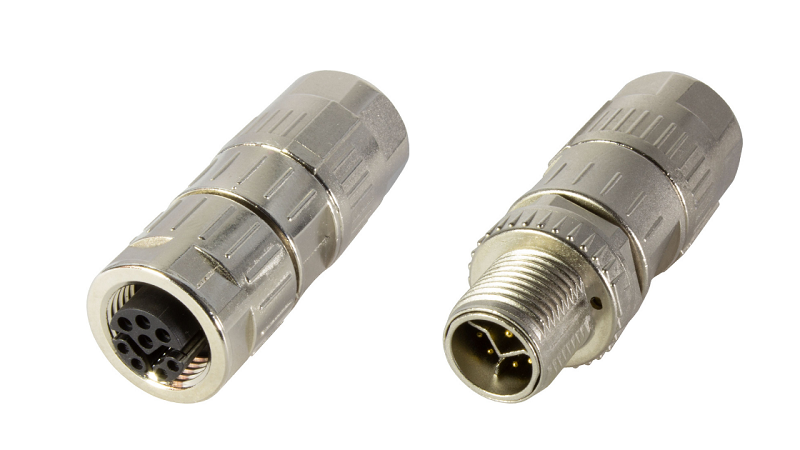 HARTING added new hybrid mating faces in Y-coding to its M12 product ...