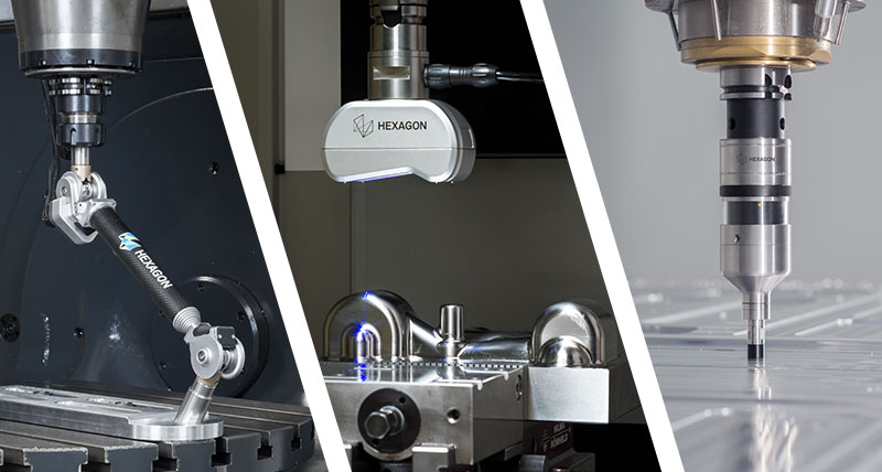 Hexagon showcased its latest solutions for machine tool measurement and ...