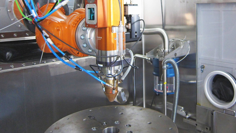 KUKA robots utilised in ProLMD project for integrating hybrid LMD ...