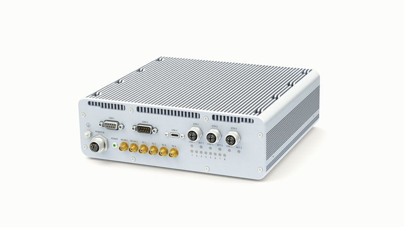 Kontron showcased its new KBox R-101 control and communication platform ...