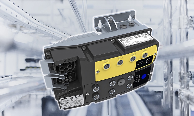 Lenze premiered its new i-series motec decentralized frequency ...