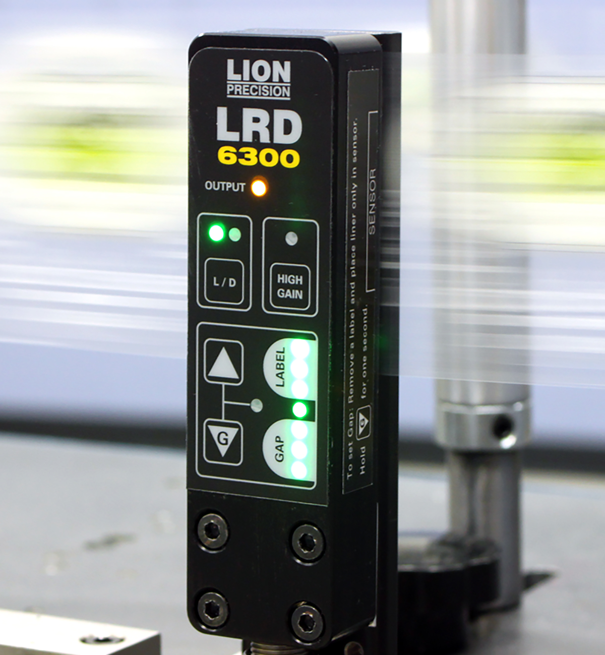 Lion Precision introduces its new LRD6300 capacitive label sensor ...