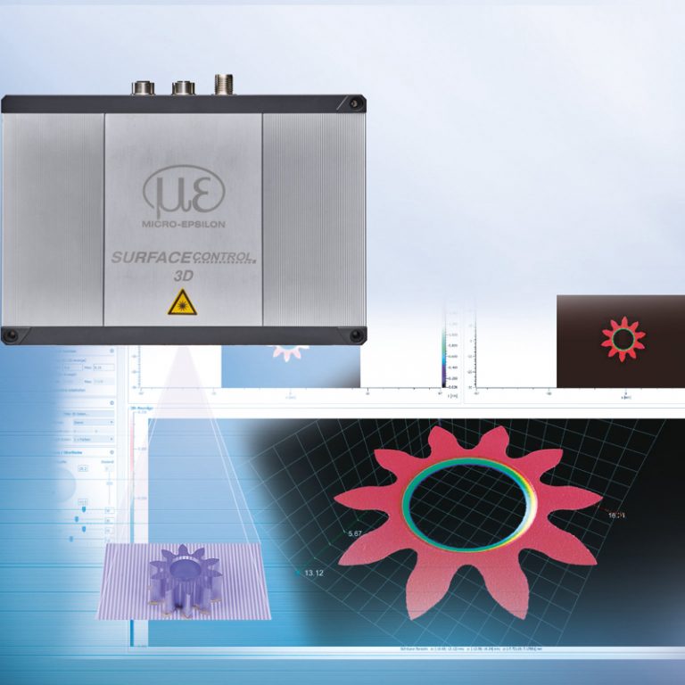 Micro-Epsilon's new surfaceCONTROL 3D 3500 sensor designed for high ...