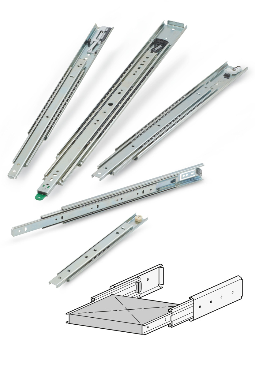 Ganter's new telescopic slides offer wide range of extension types ...