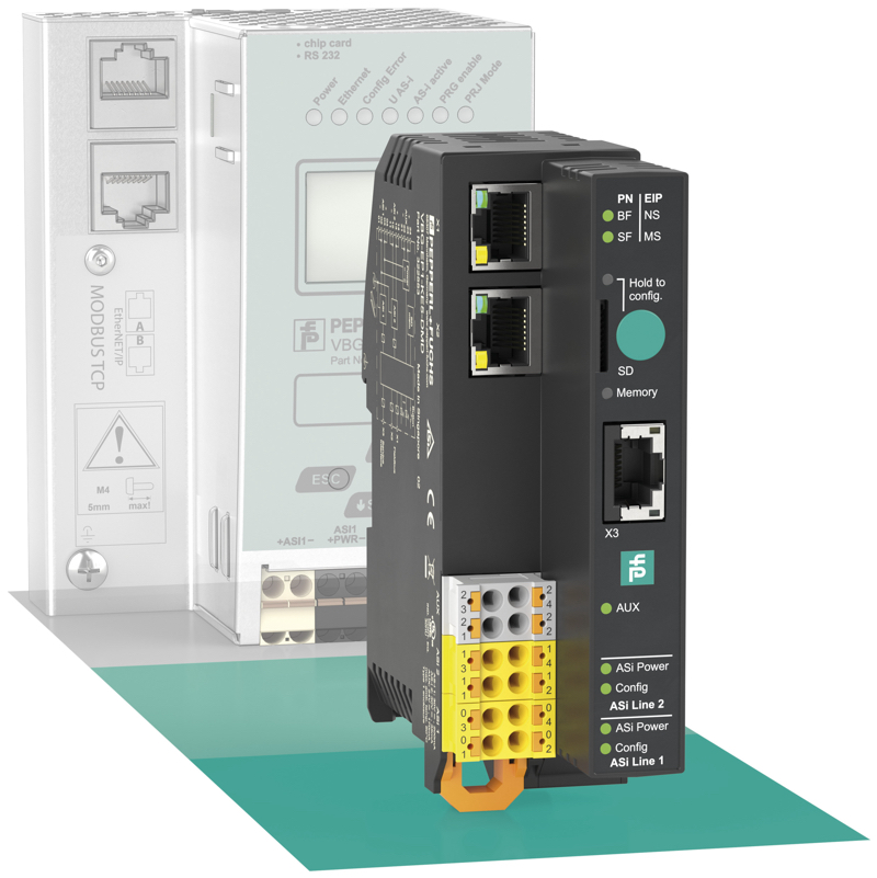 Pepperl+Fuchs's new AS-Interface 3 gateways feature sophisticated design with expanded ...