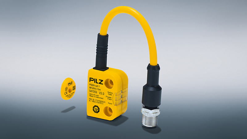 Pilz S New Psencode Low Profile Actuator Features World S Lowest