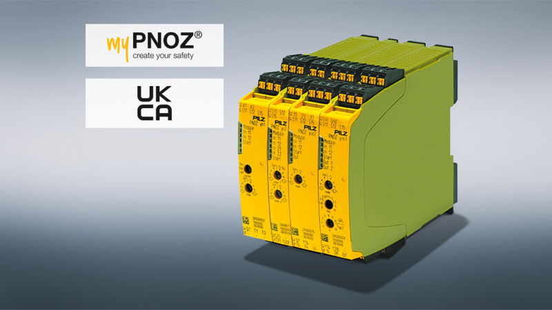 Pilz's modular safety relay myPNOZ complies with British market's ...