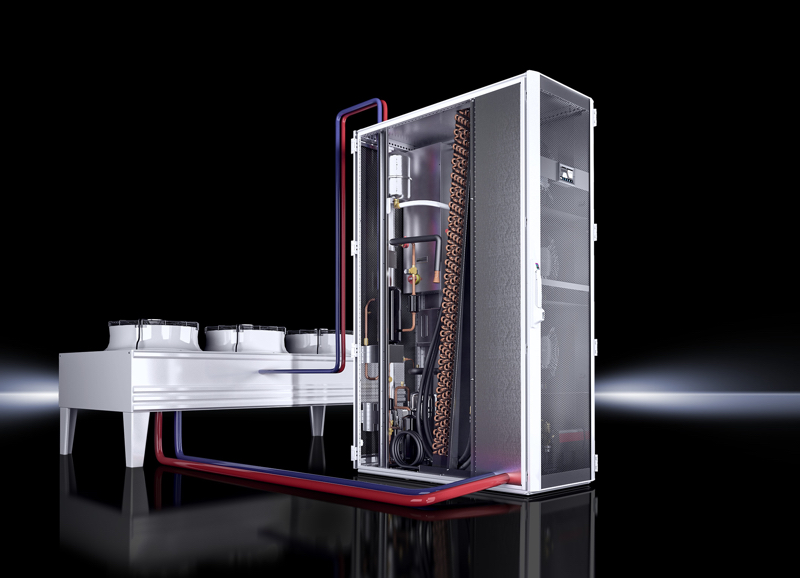 Rittal's new hybrid cooling solutions utilize natural cooling under ...