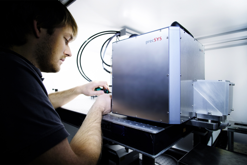 SCANLAB GmbH offers its precSYS micromachining system with ...