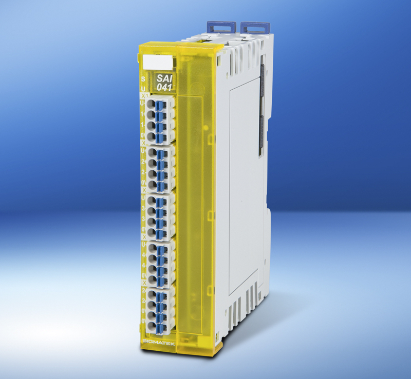 Sigmatek extends its modular S-DIAS Safety System with the new SAI 041 ...