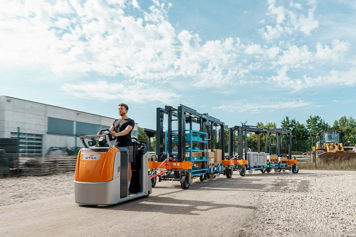 STILL expands LiftRunner system with new frames for tugger trains ...