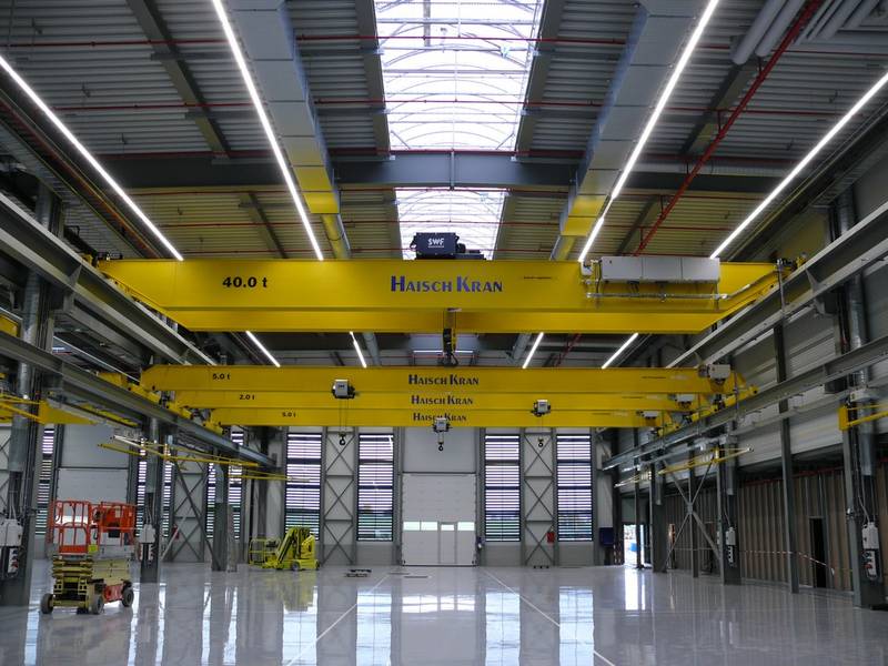 SWF Krantechnik's crane components used to construct handling solutions ...