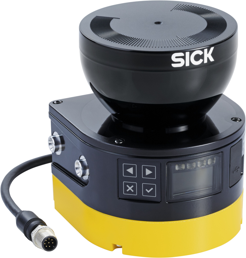 SICK exhibited its new microScan3 safety laser scanner at LogiMat ...