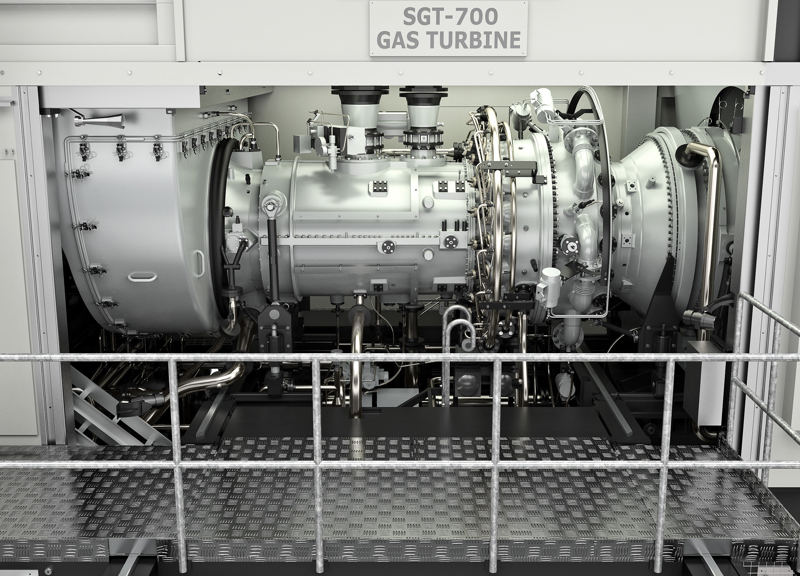 Siemens's SGT-700 mechanical drive compression train is ordered for an ...