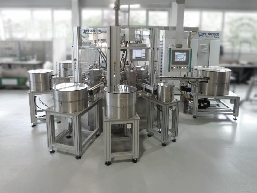 New solution for the series production of asthma inhalers by Pfuderer ...