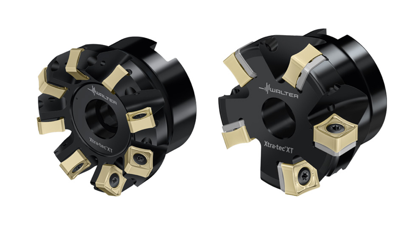 Walter expands its Xtra tec® XT family with its new M5009 and 5012 face ...