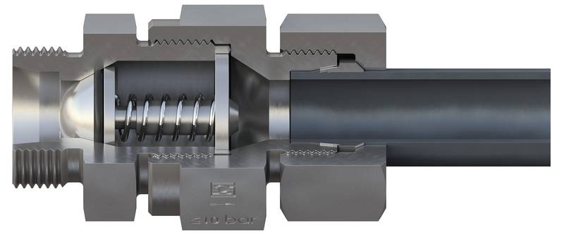 Stauff releases new check valves featuring opening pressures up to 10 ...