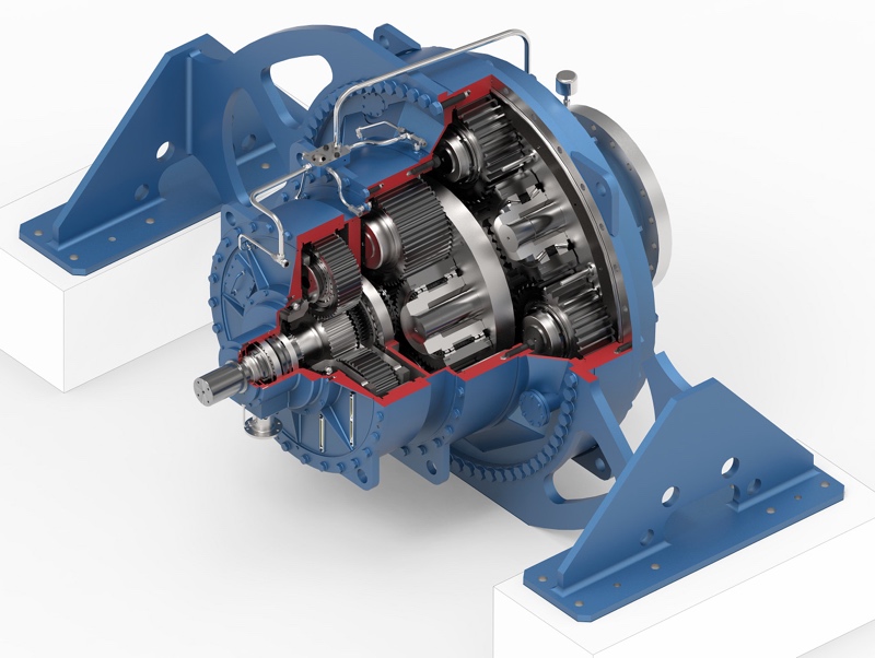 Wikov installed its Orbi-fleX® planetary gearbox in a cement plant in ...