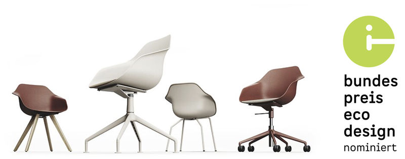 Wilkhahn's Yonda shell chair range nominated for the Federal Ecodesign ...