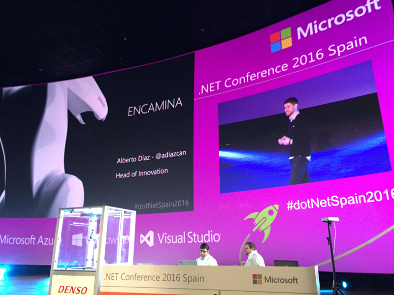 Capabilities of DENSO robots for IoT applications was demonstrated at ...