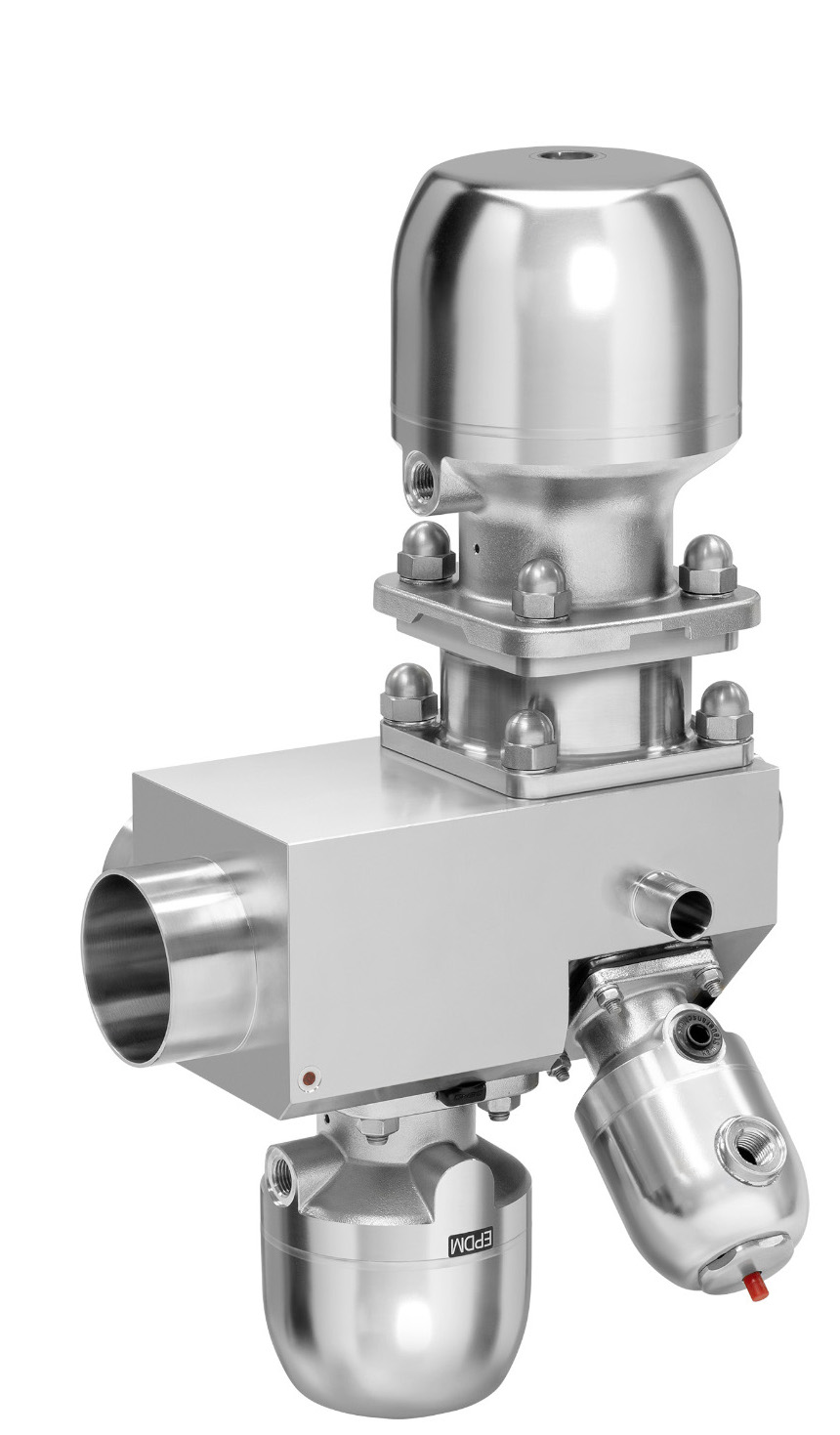 GEMÜ diaphragm globe valves can be integrated into multi-port valve ...