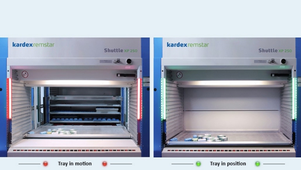 Kardex Remstar´s new safety feature for Shuttle XP units with shutter ...
