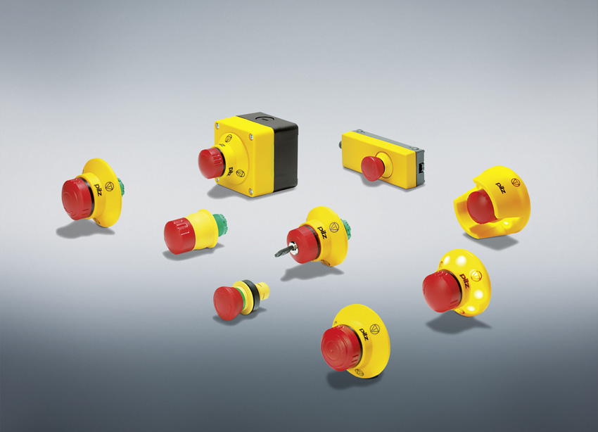E-STOP push buttons PITestop from Pilz - EXPO21XX.com NEWS