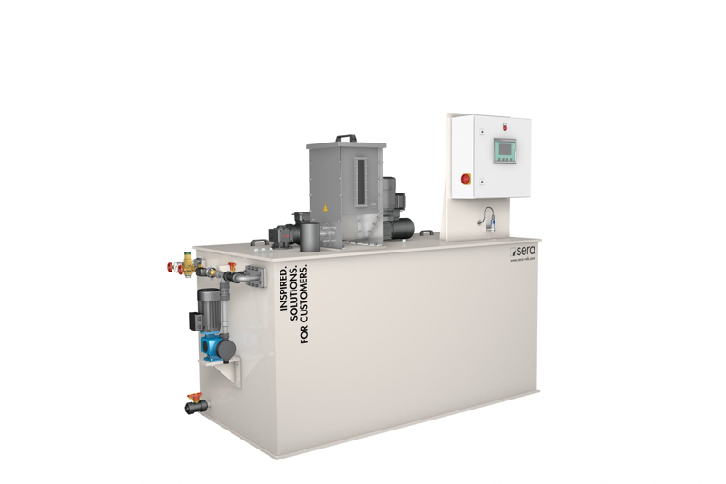 sera successfully completed the downsizing of its PolyLine Flow polymer ...