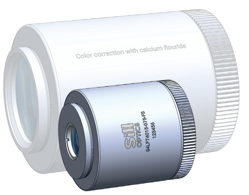 Compact color-corrected scan lens by Sill Optics for UV ultrashort ...